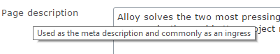 Display Help text in All Properties Editing | Alf Nilsson talks
